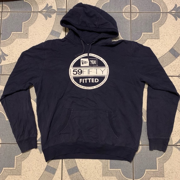New Era | Shirts | New Era 59fifty Logo Hoodie Sweatshirt Sz Xxl | Poshmark